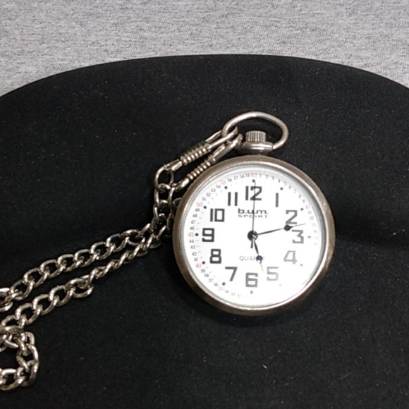 B.U.M | Accessories | Bum Sport Pocket Watch | Poshmark